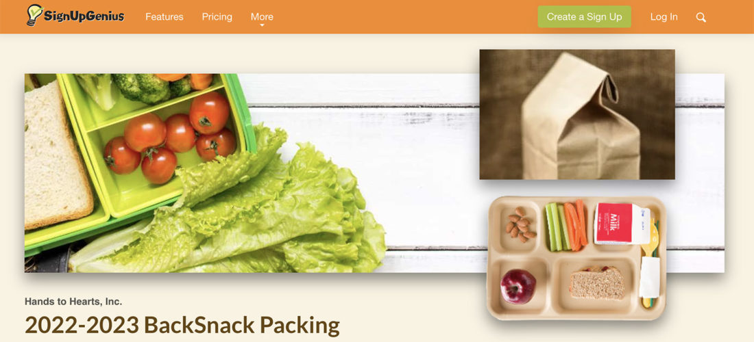 BackSnacks - Hands to Hearts KC